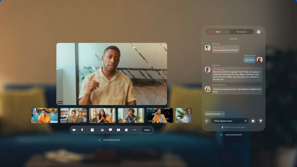 Zoom Shows Off Immersive New Vision Pro App With Personas, 3D Object ...