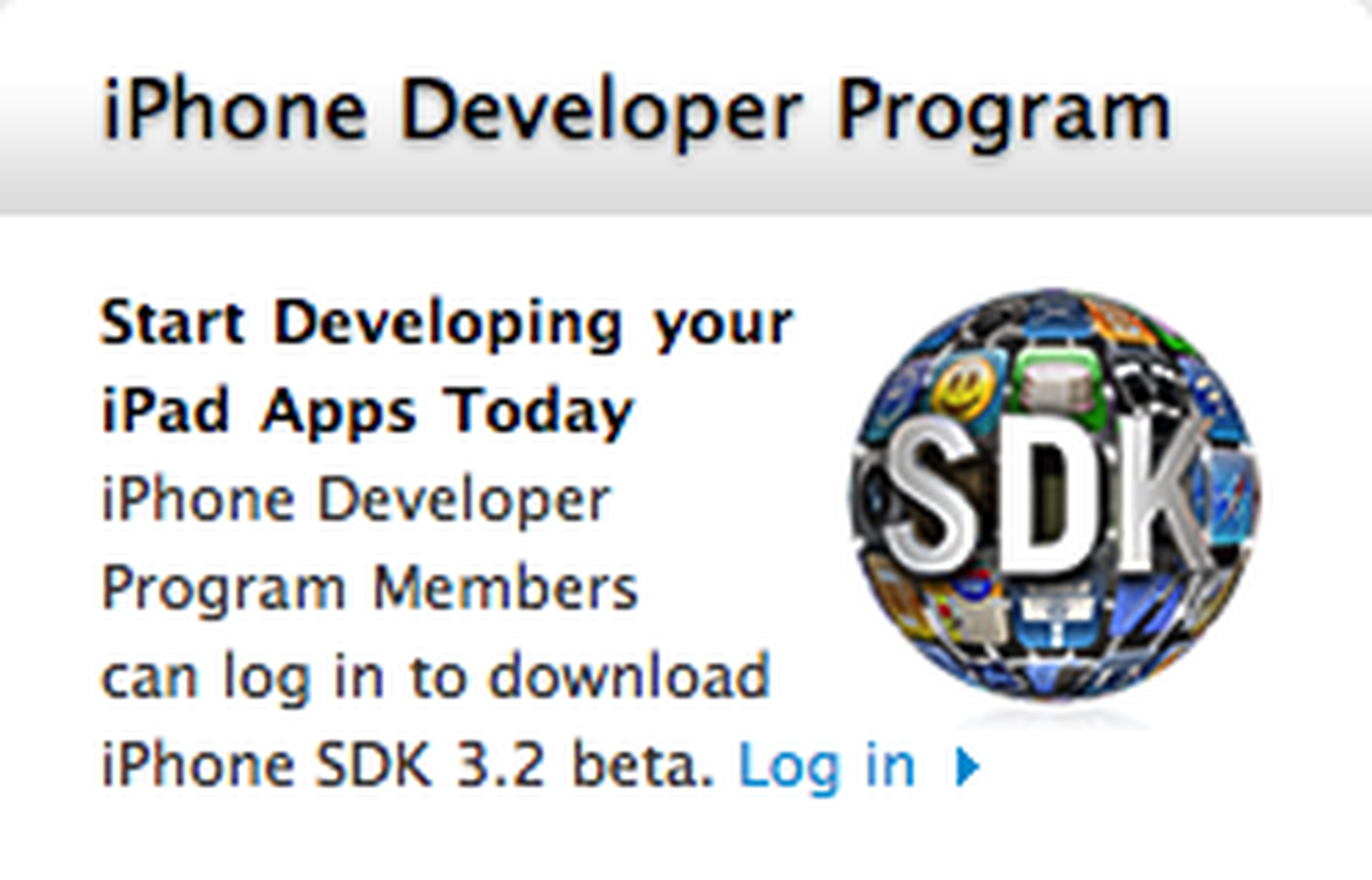 Apple Releases iPhone SDK 3.2 Beta 2 (for iPad) - MacRumors