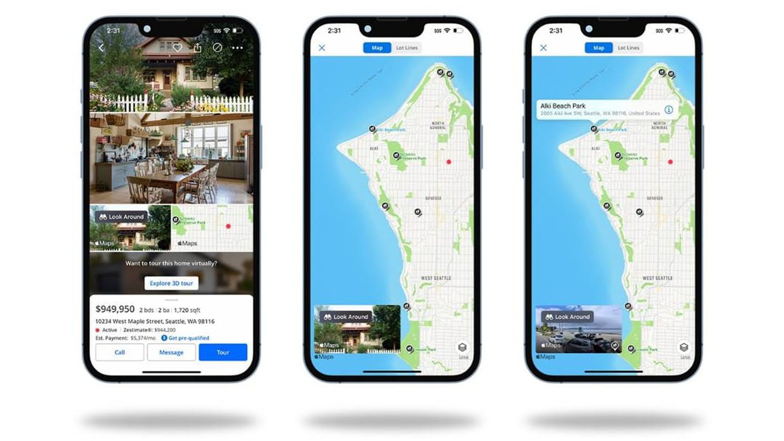 Zillow's iOS App Gains Apple Maps Look Around Integration - MacRumors