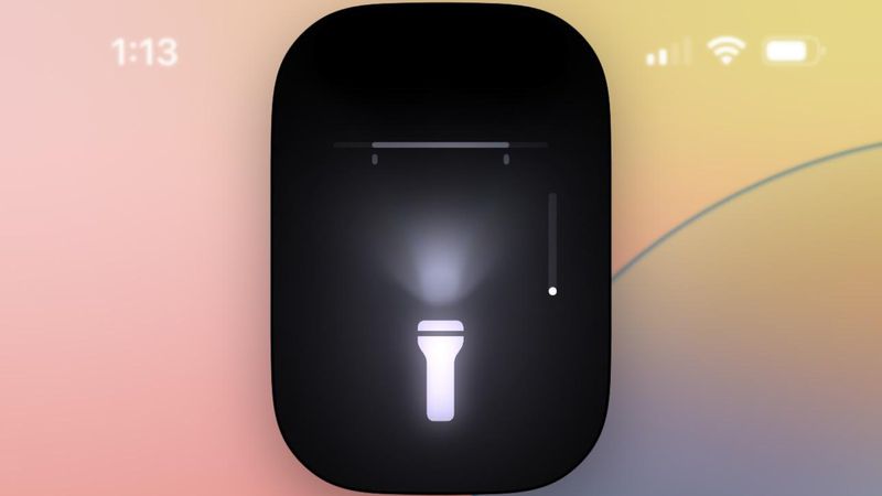 iOS 18 Tidbits: Enhanced Flashlight Controls, Control Center Edit Mode ...