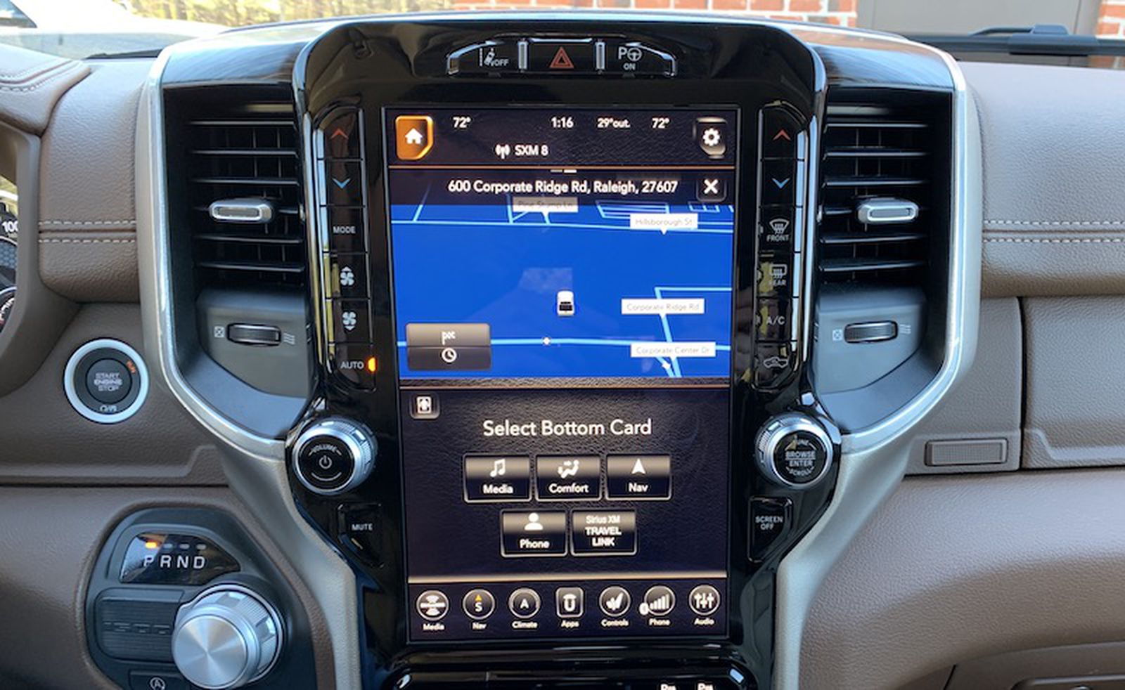 Review: 2019 Ram 1500 Offers a Gorgeous 12.3-Inch Portrait Display With ...