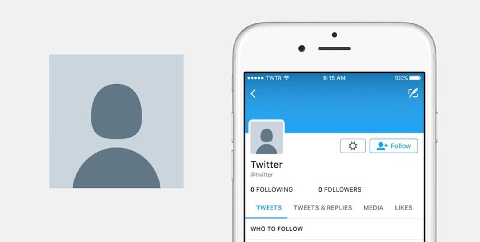 Twitter Replaces Default Egg Profile Photo - MacRumors