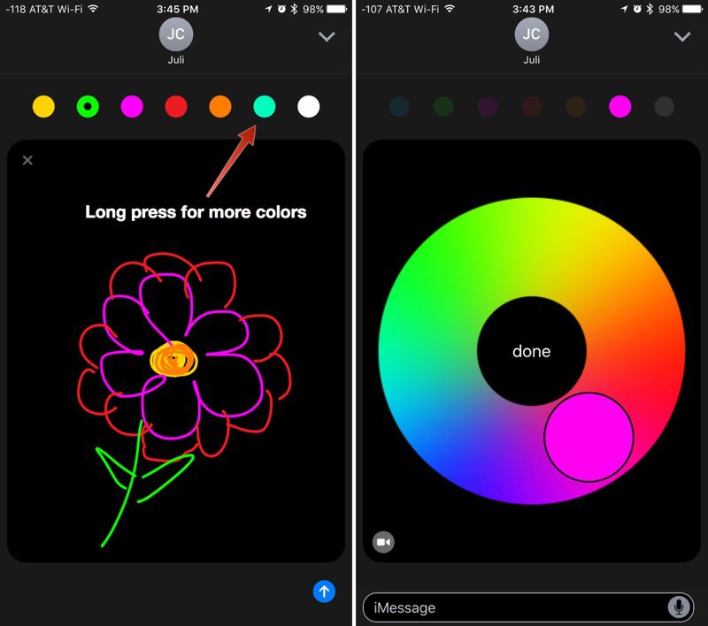 Messages in iOS 10: How to Use Digital Touch - MacRumors