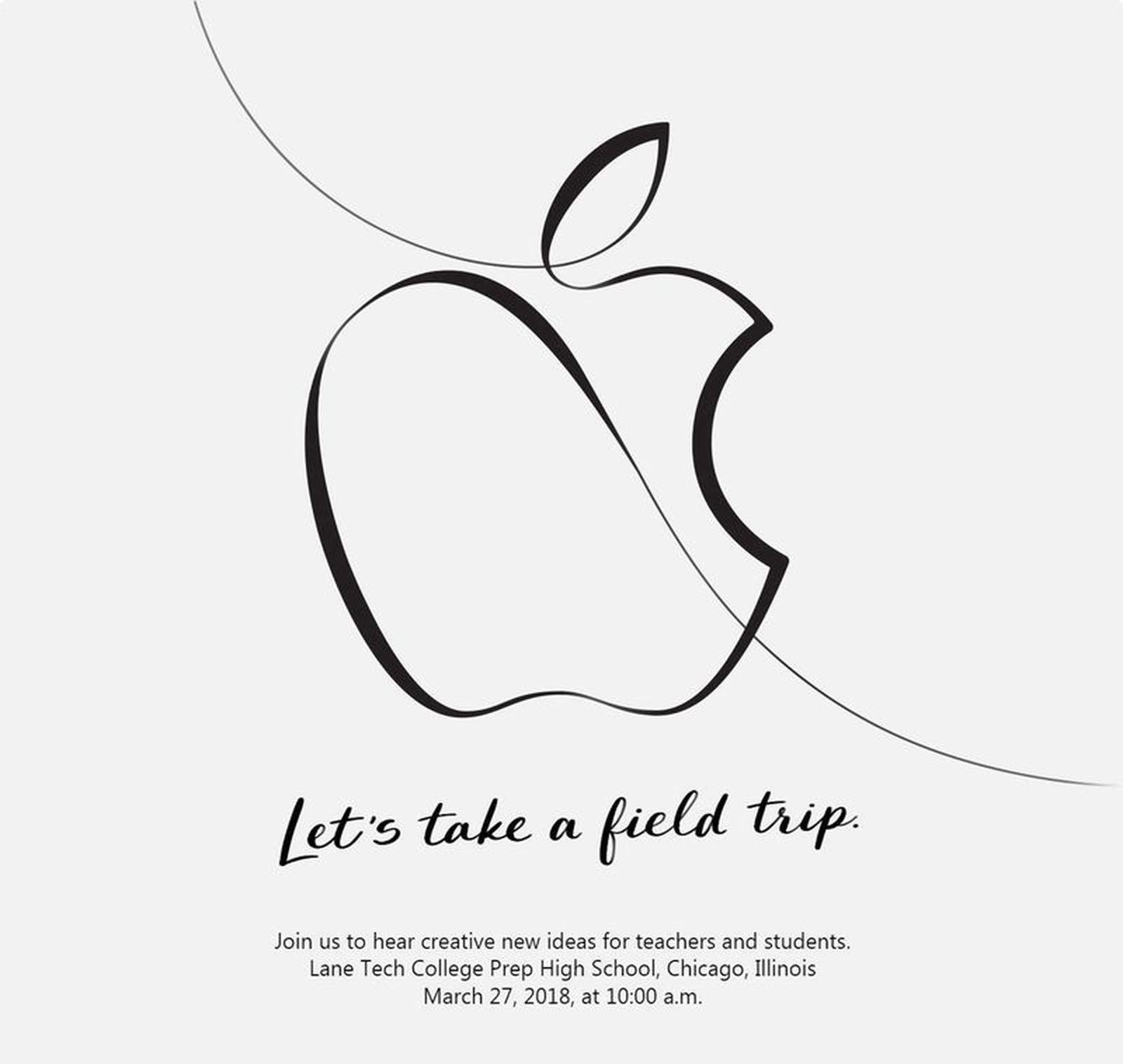 Apple to Host March 27 Event in Chicago: 'Creative New Ideas for ...