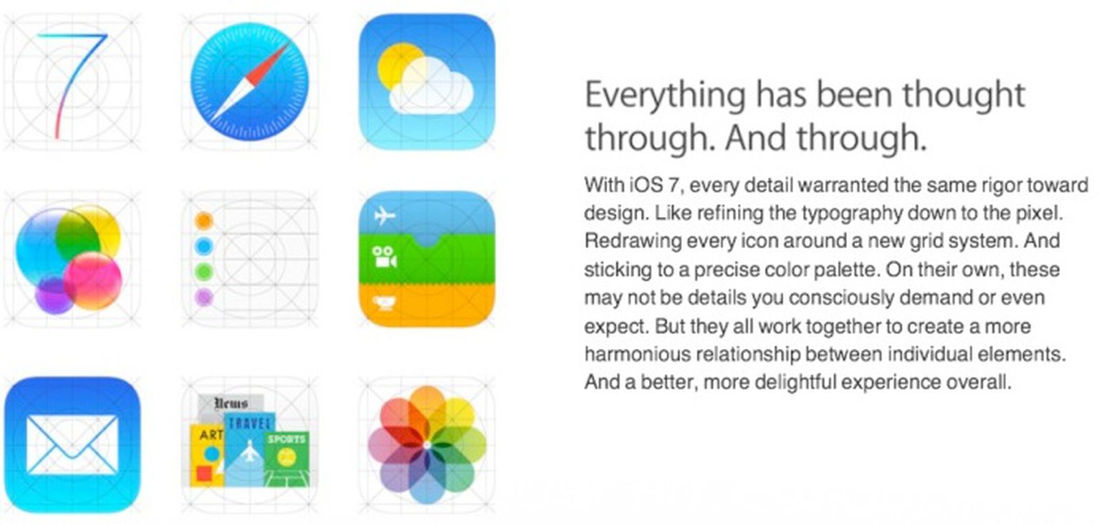 Alternate Icons on iOS 7 Website Likely Old Marketing Material - MacRumors