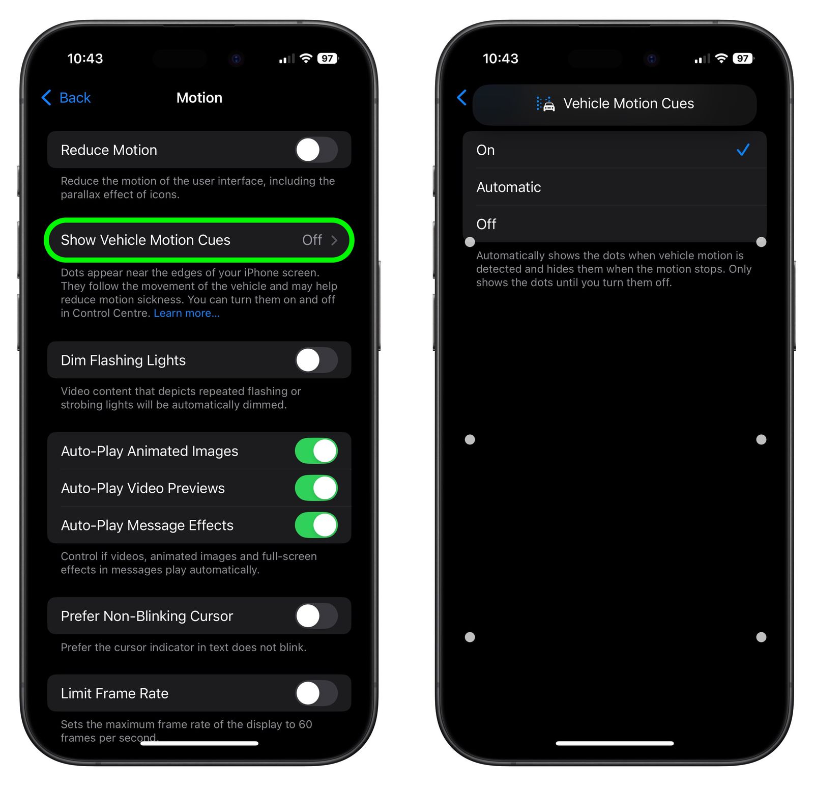 Avoid Vehicle Motion Sickness With This iPhone Feature - MacRumors