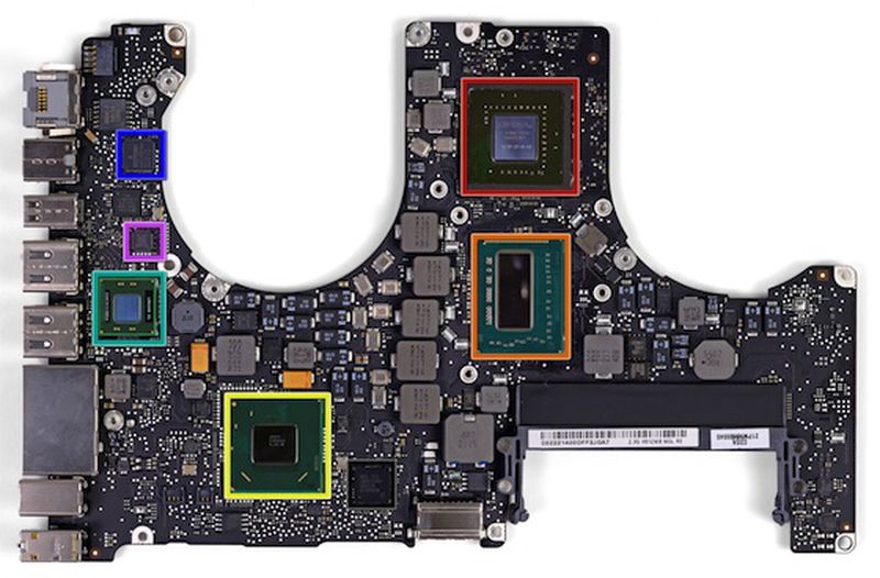 Non-Retina Mid-2012 MacBook Pro Torn Apart - MacRumors