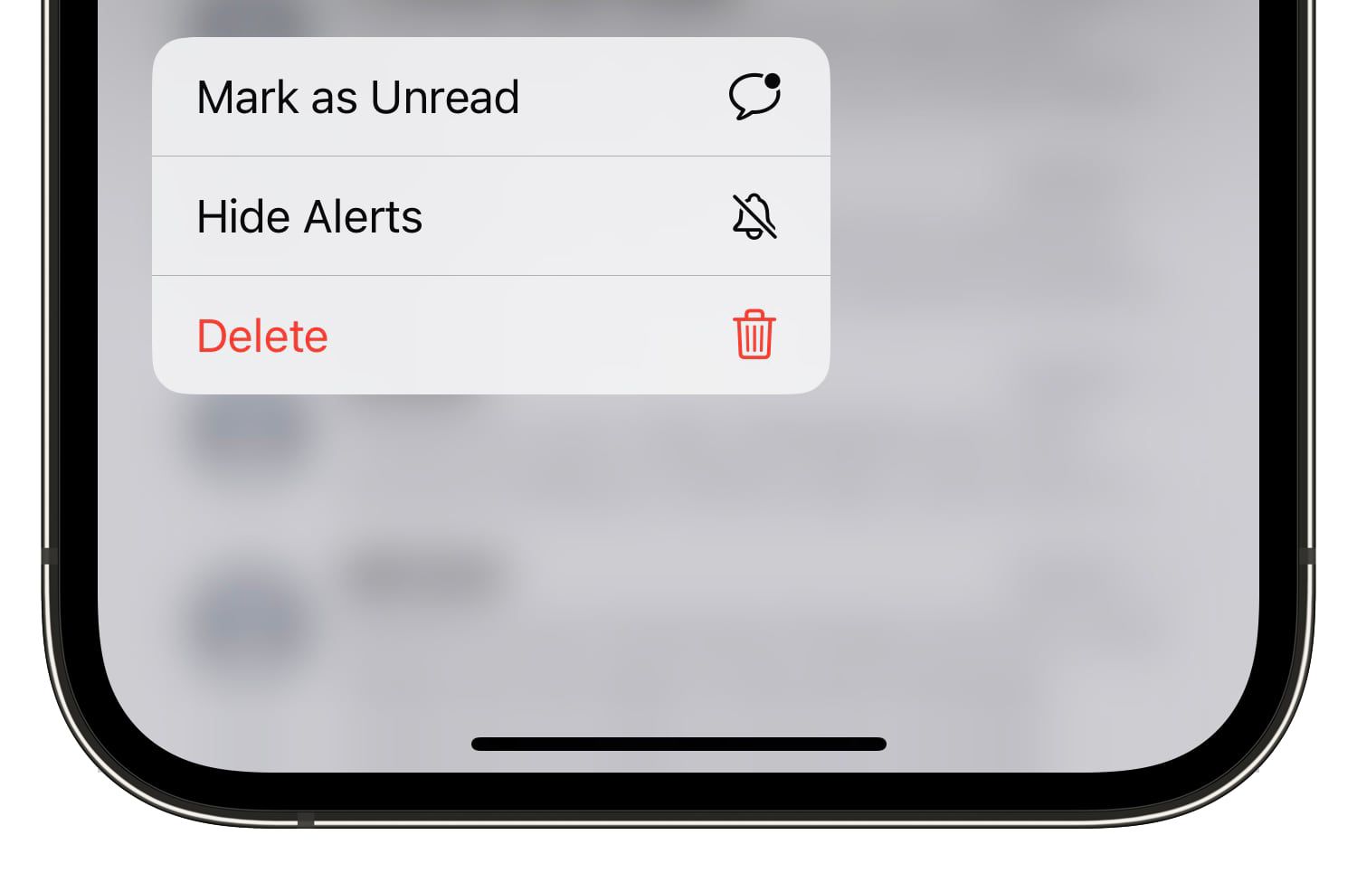 IOS 16 How To Mark A Message As Unread MacRumors