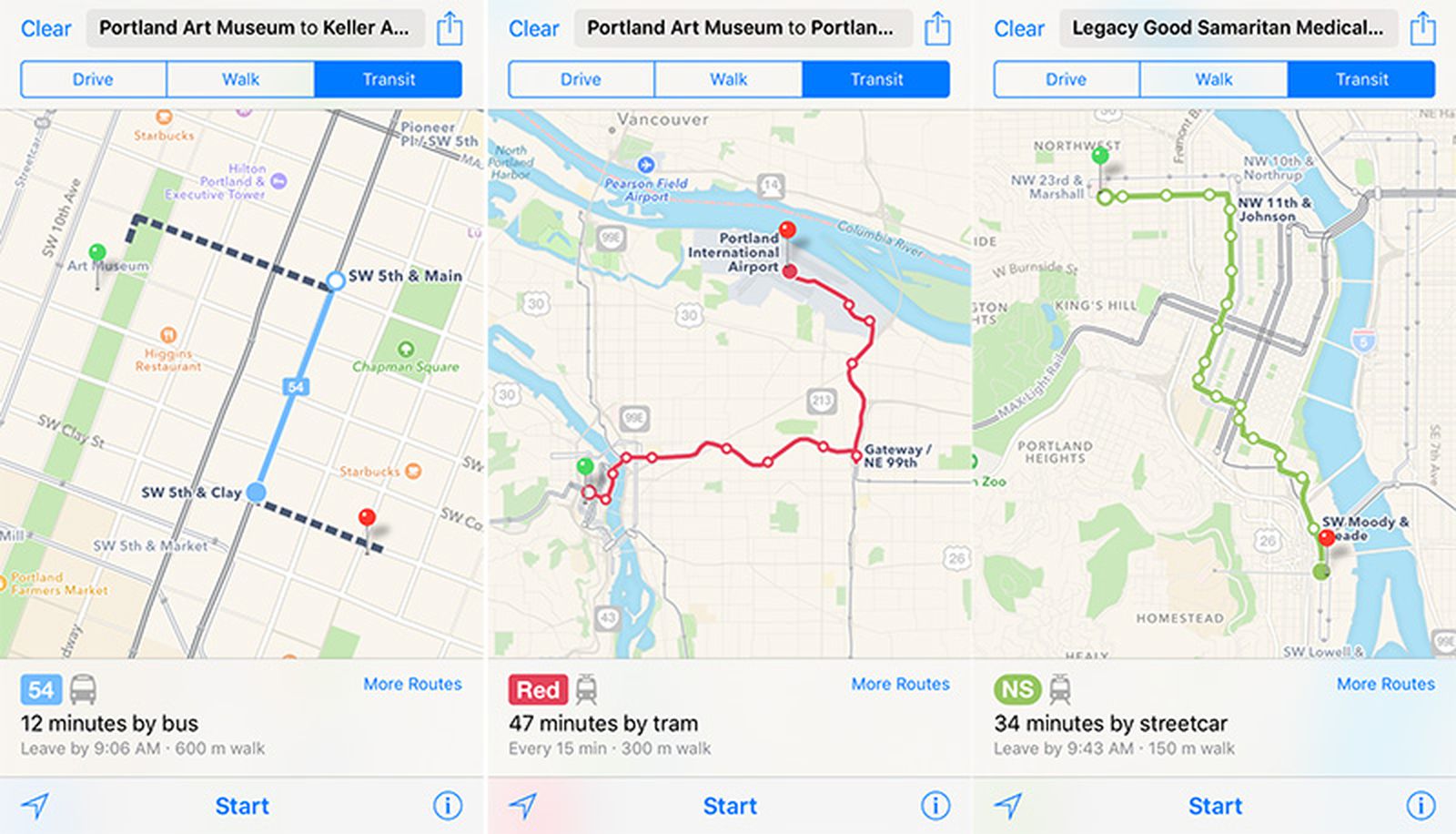 Apple Maps Expands Transit Data to Portland, Oregon - MacRumors