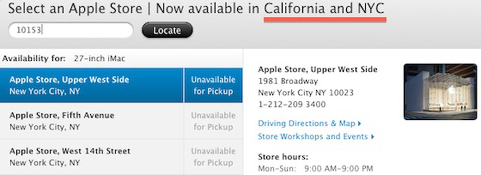 Apple's 'Ship to Store' Expands Again, Then Goes Offline Ahead of ...