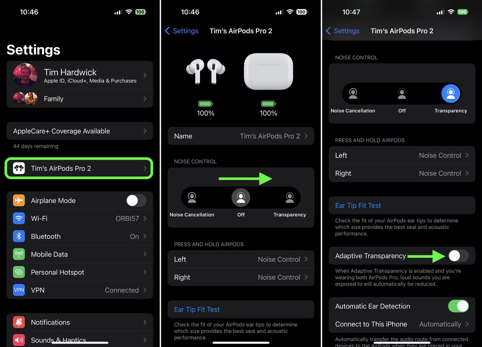 AirPods Pro 2: How to Block Out Loud Noises With Adaptive Transparency Mode - MacRumors