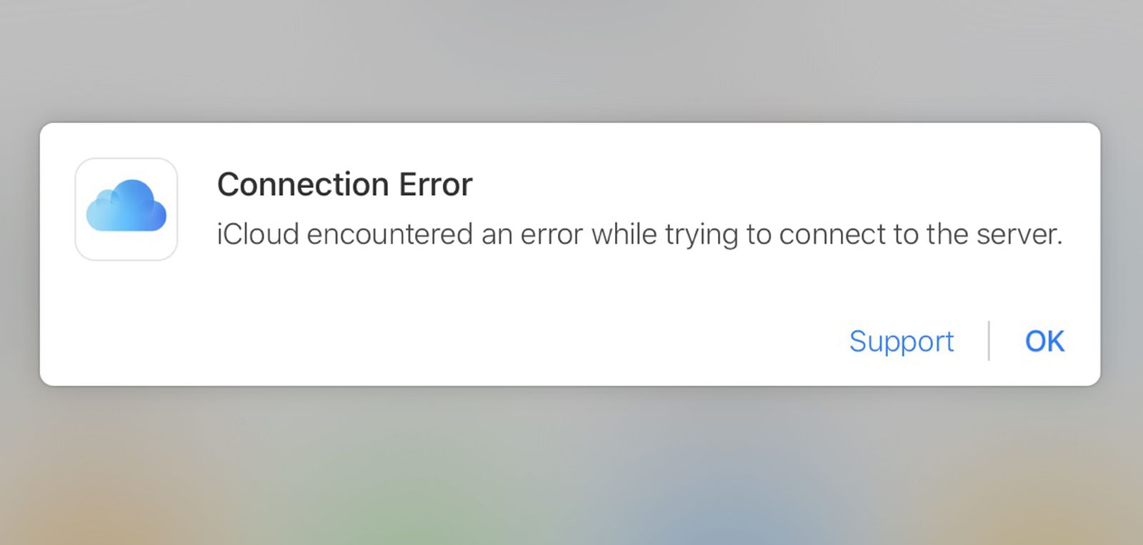 iCloud Down for Many Users, Causing 'The Application You Have Selected ...