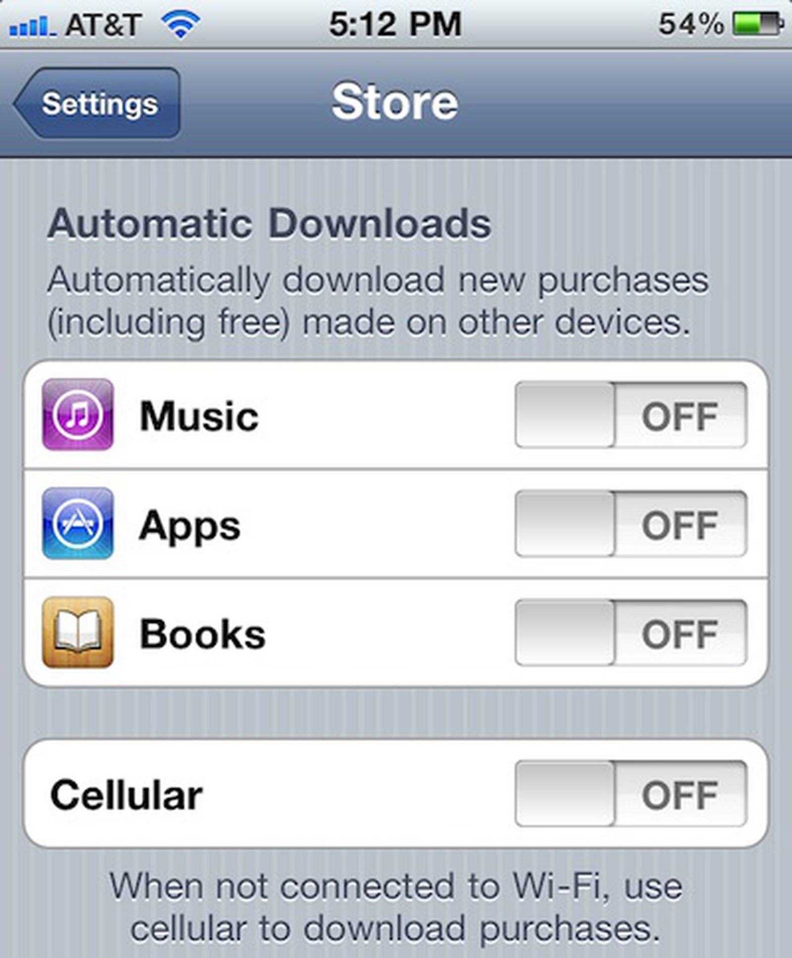 Apple Rolls Out First iCloud Features: Automatic Downloads, Purchased ...