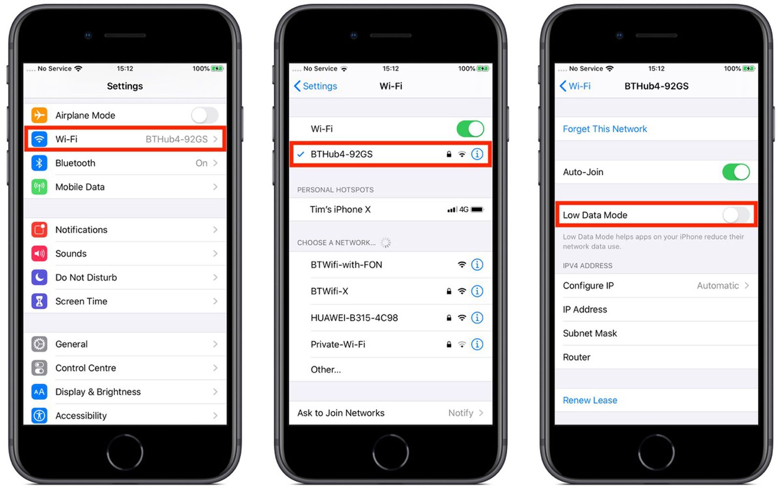 How to Reduce Your iPhone or iPad Network Data Usage With iOS 13's Low ...