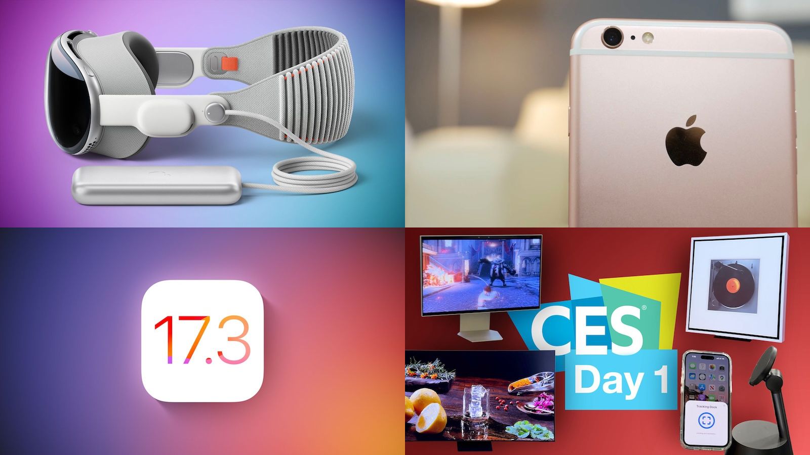 Top Stories: Apple Vision Pro Release Date, iOS 17.3 Coming Soon, CES ...