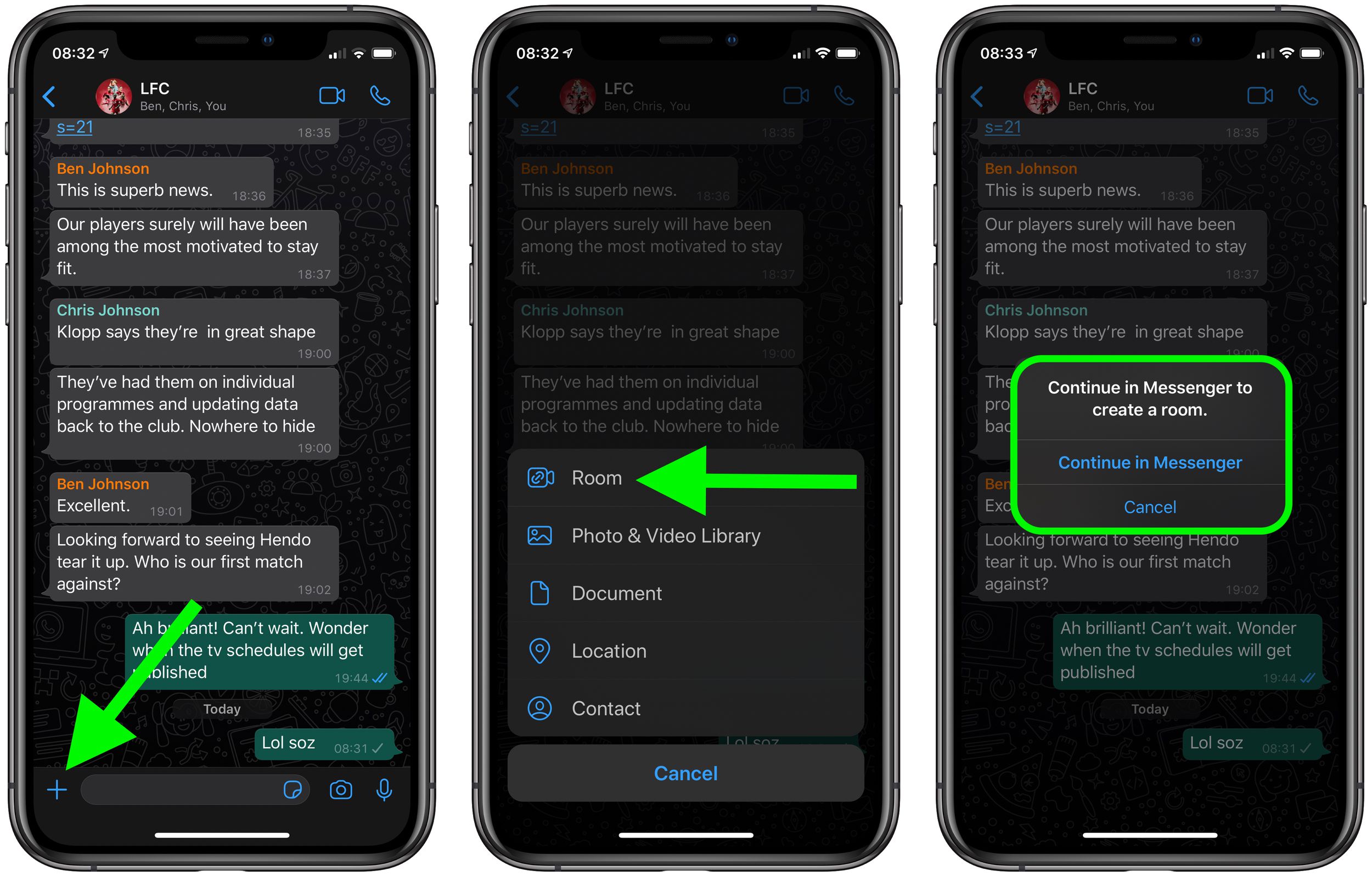 How to Create a Group Video Chat With Up to 50 WhatsApp Users - MacRumors