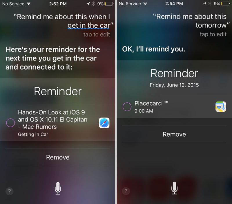 Inside iOS 9: A More Intelligent OS With Proactive Suggestions and Siri ...