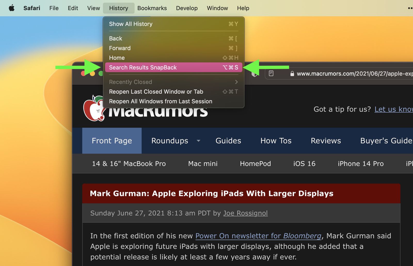 14 macOS Tips to Make Your Life Easier - MacRumors