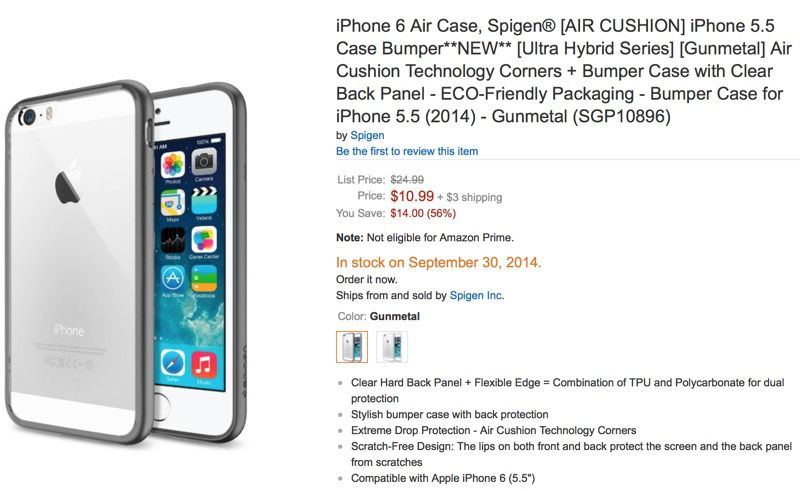 iPhone 6 Cases and Images Circulating on Amazon Based on Rumor, Don't ...