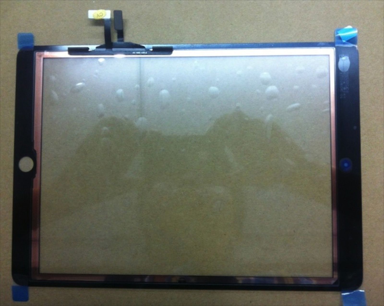 New Photos of the Black iPad 5 Front Panel and Digitizer Assembly ...