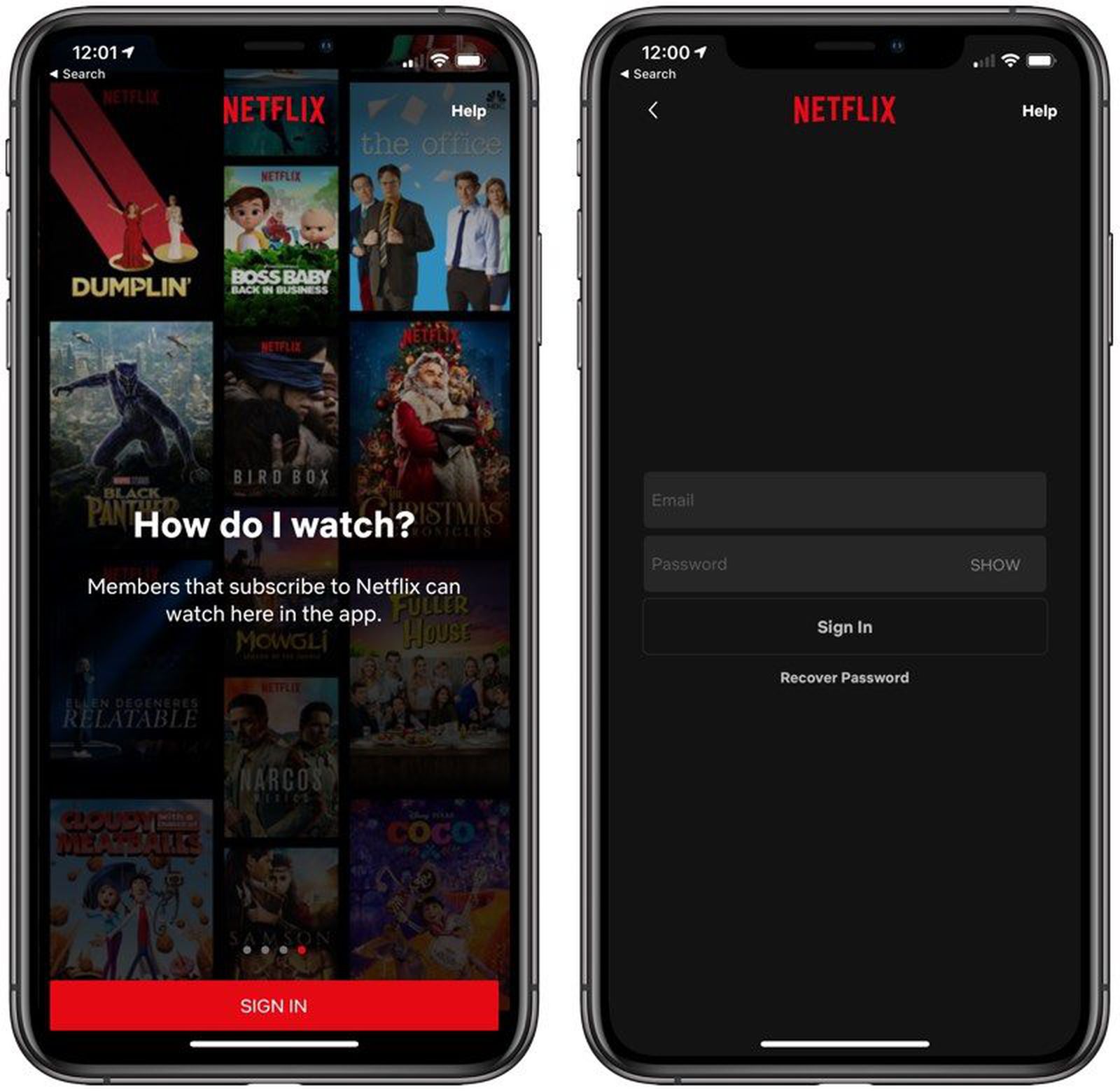 Netflix No Longer Offering In-App Subscription Options on iOS Devices ...