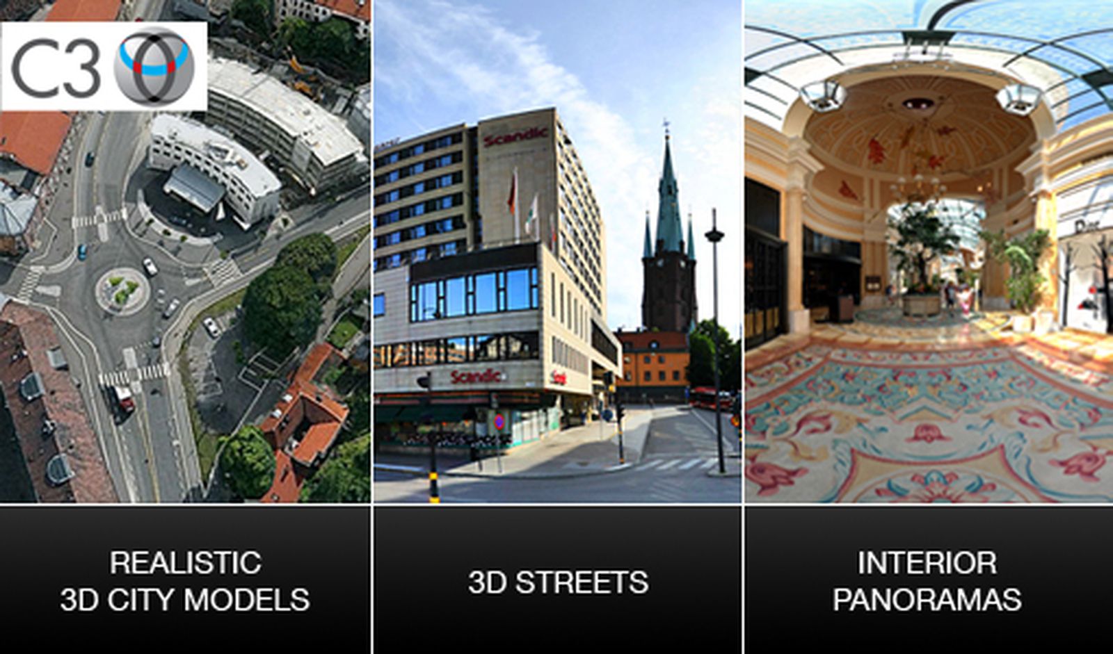 C3 Technologies' 3D Maps Also Offer Street Views and Interior Views ...