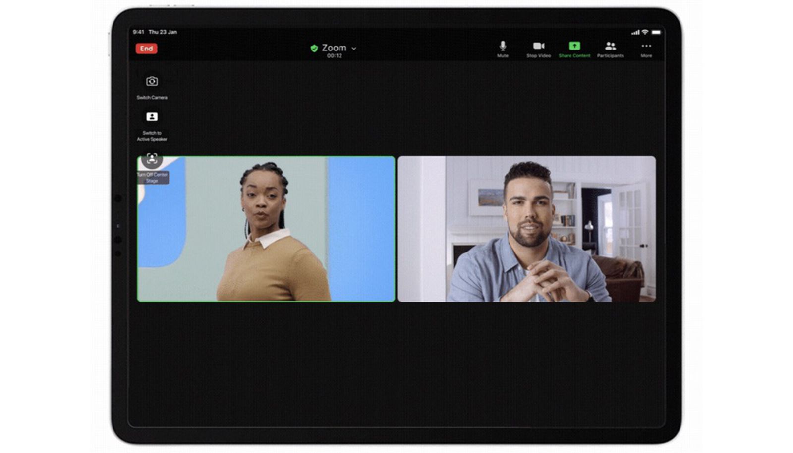 Zoom Adds Support for iPad Pro's New Center Stage Feature - MacRumors