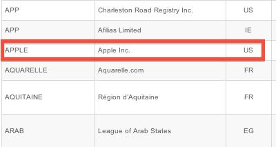 Apple Applies for '.apple' Domain Name Suffix - MacRumors