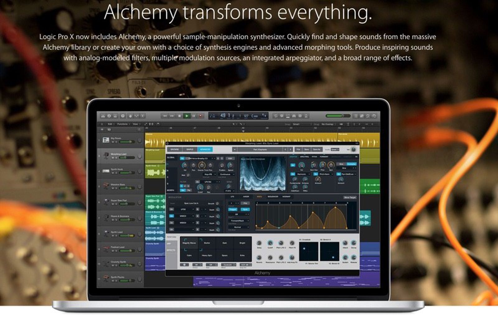 Logic Pro X and MainStage Updated With Alchemy Integration From Recent ...