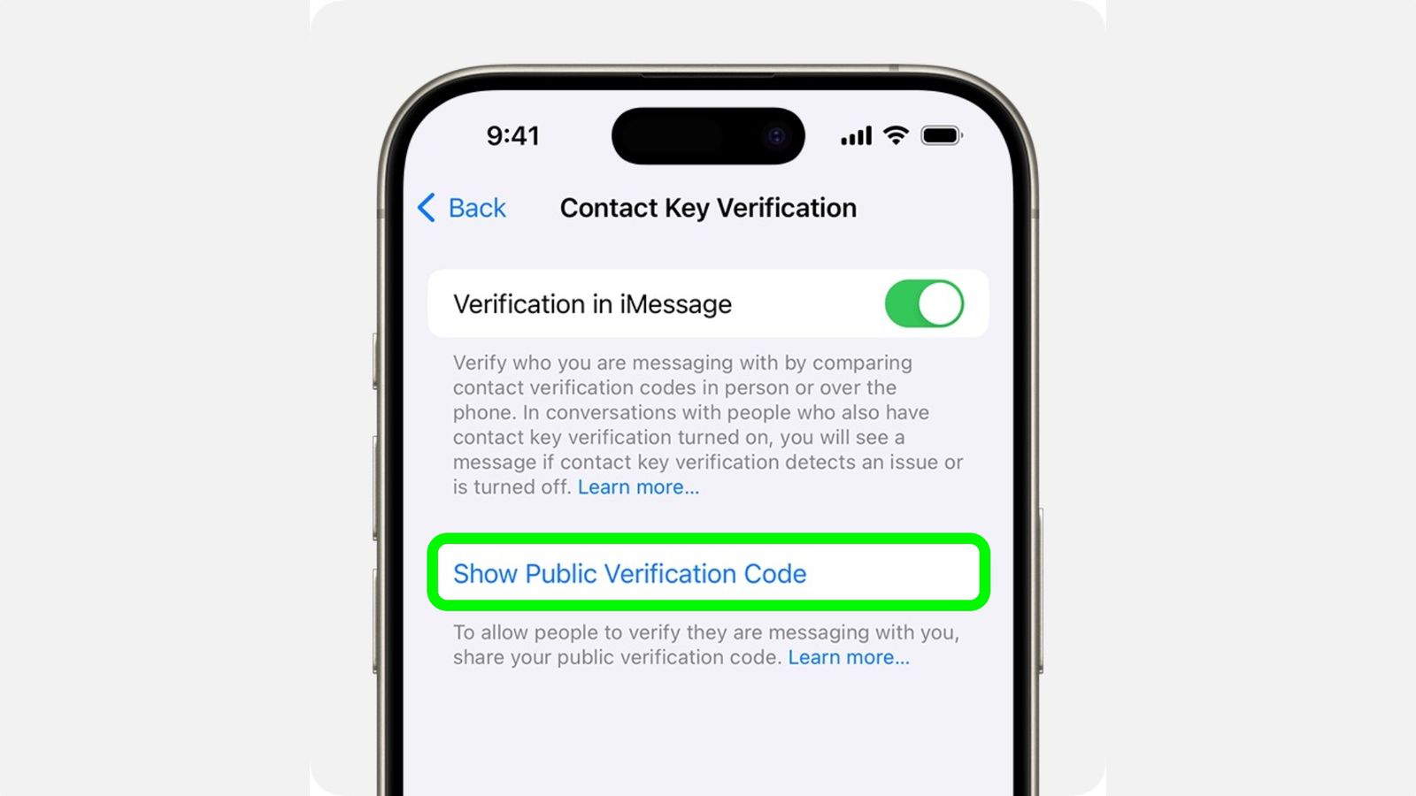How to Use iMessage Contact Key Verification on iPhone - MacRumors