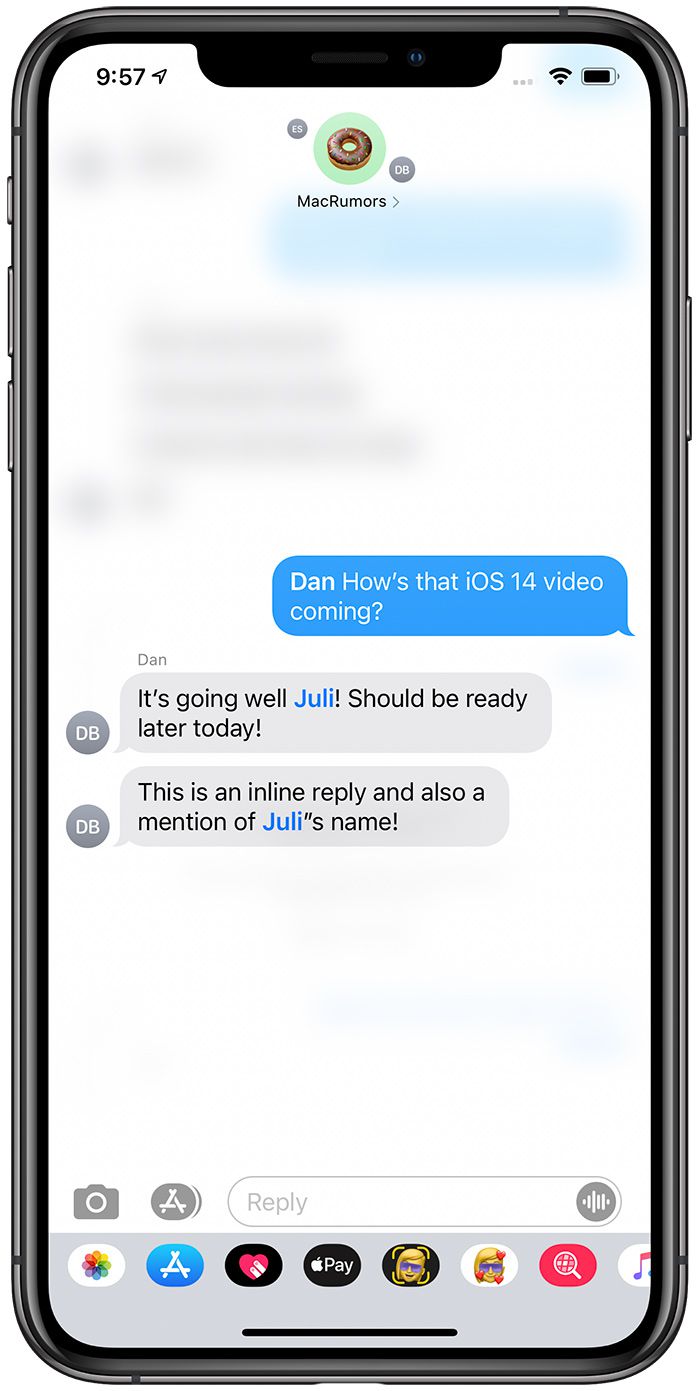 iOS 14: Everything New in Messages - MacRumors