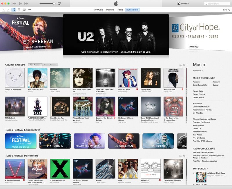 Apple Releases New iTunes 12 Beta for OS X Yosemite - MacRumors
