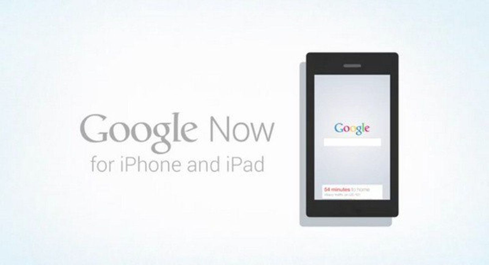 'Google Now' for iOS Promotional Video Leaks on YouTube - MacRumors