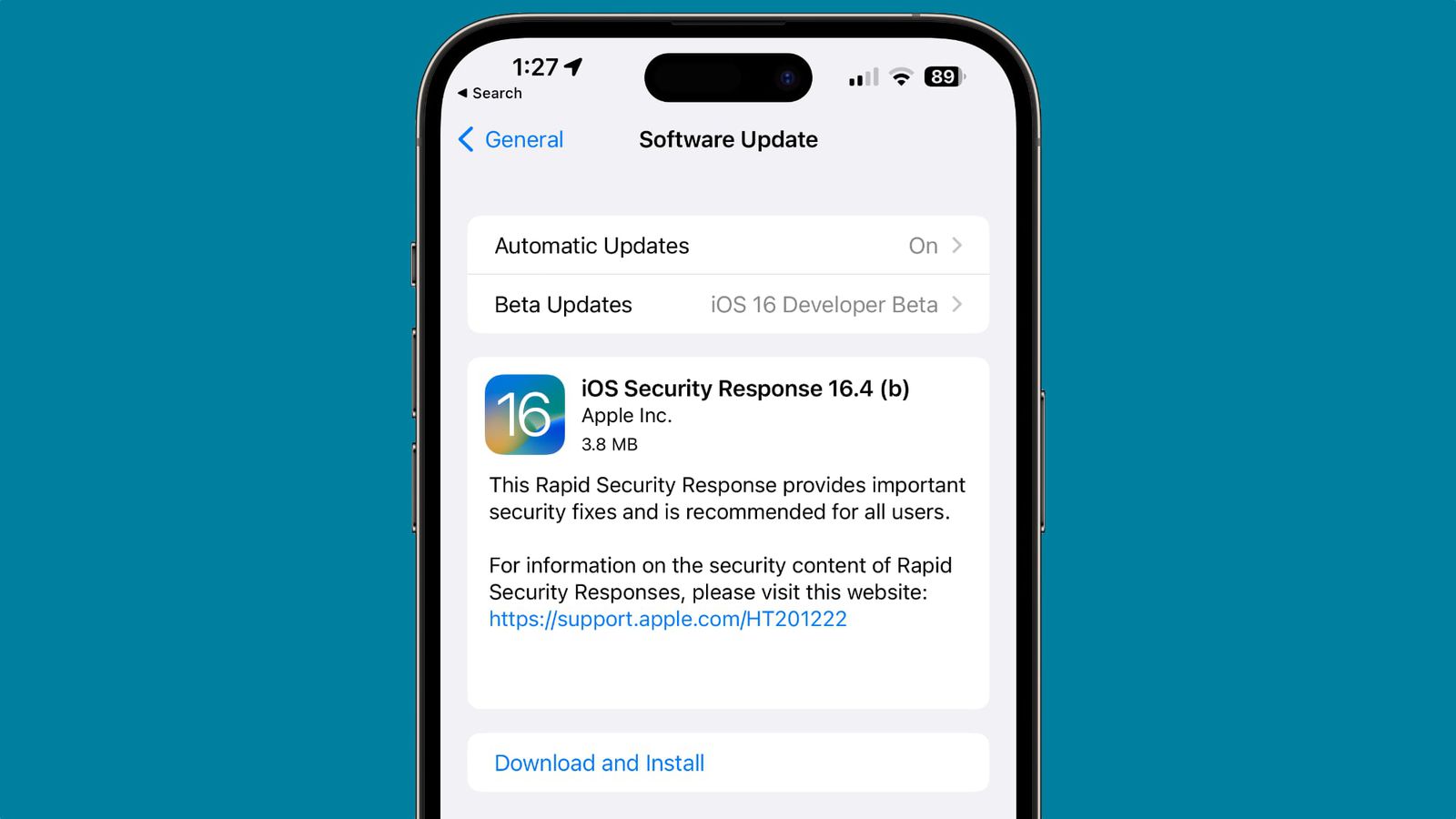 Apple Releases Second Rapid Security Response Updates for iOS 16.4 and ...