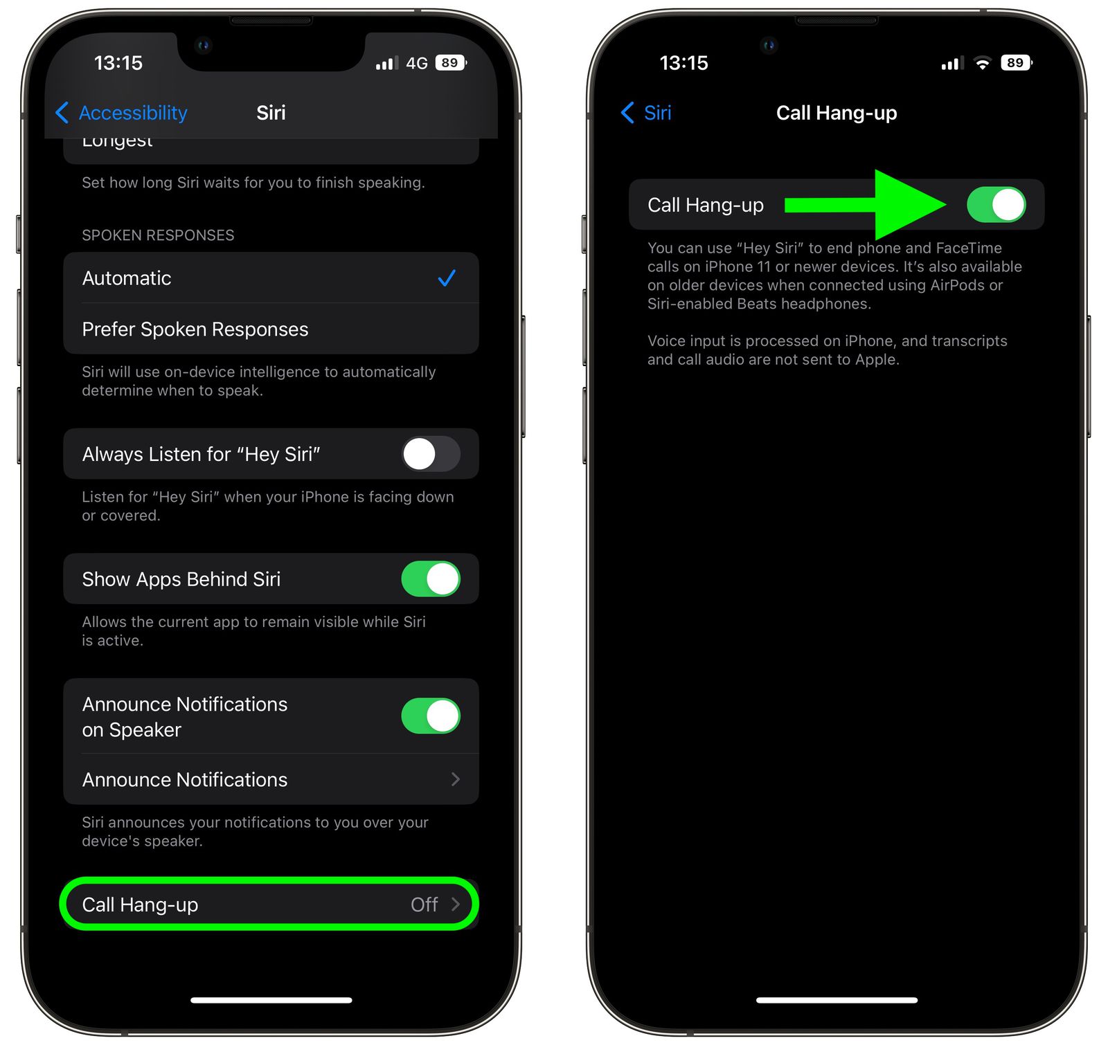 How To Use Siri To Hang Up A Call On IPhone MacRumors How To Use Siri To Hang Up A Call On IPhone MacRumors