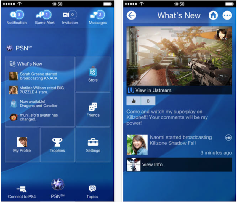Sony Releases 'PlayStation App' Companion App for PlayStation 4 - MacRumors