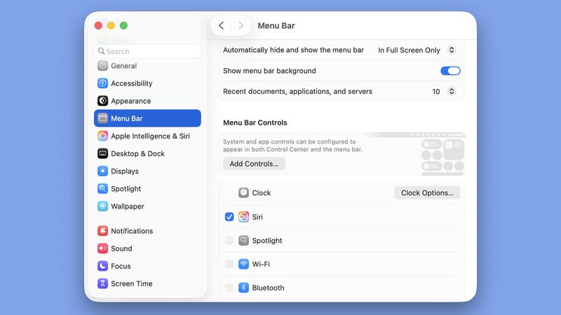 macOS Tahoe Beta 2 Lets You Add a Menu Bar Background - MacRumors