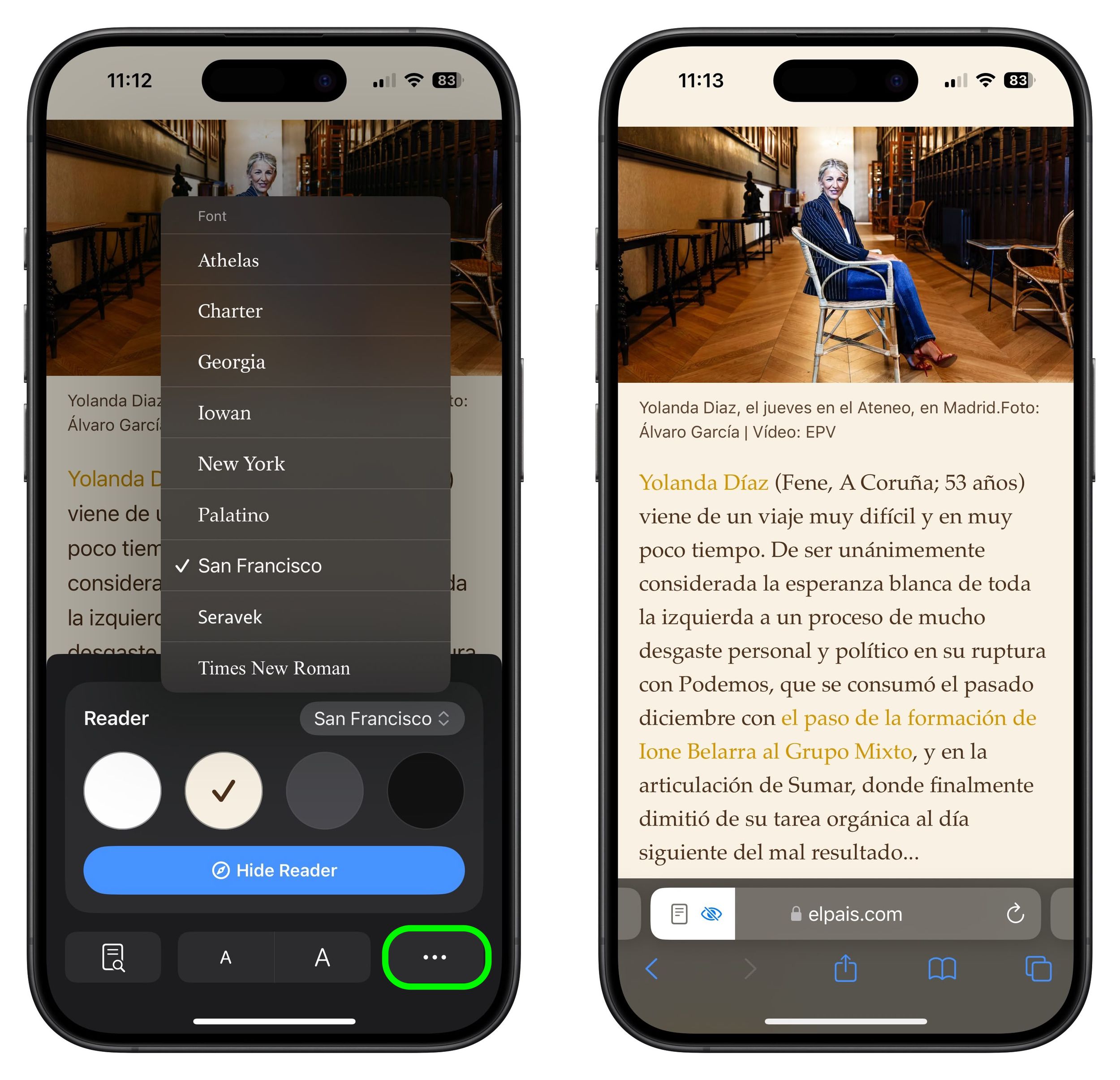 iOS 18: How to Use the Redesigned Reader Mode in Safari - MacRumors