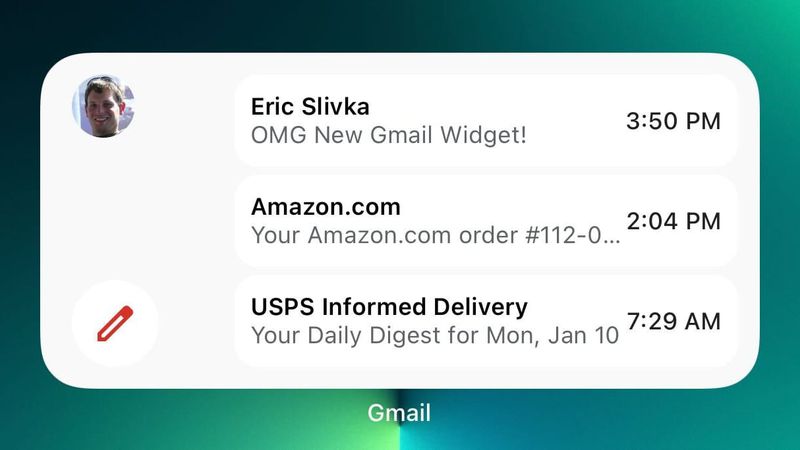 Gmail App for iOS Adds New Inbox Widget - MacRumors