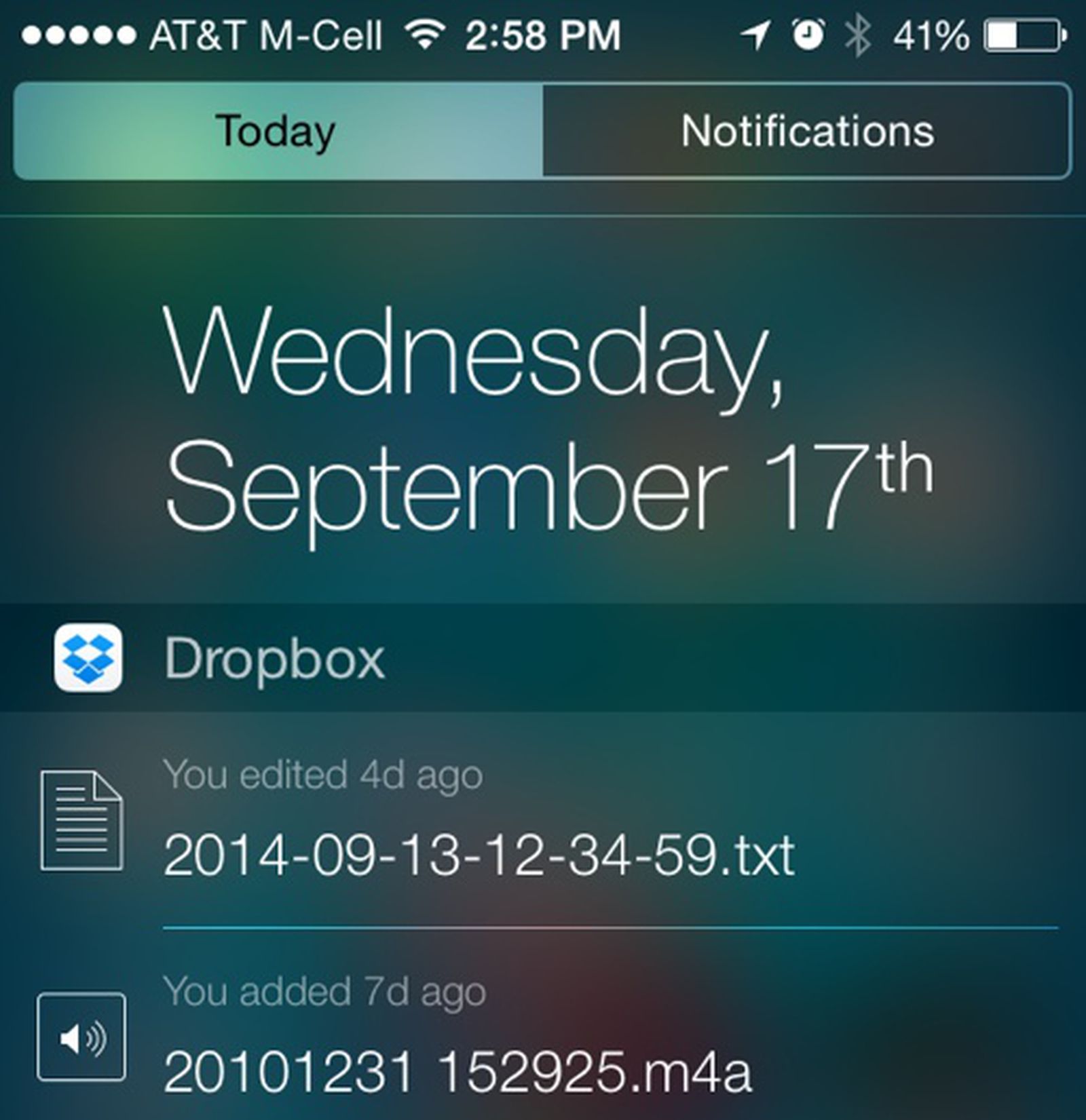 Comprehensive List of iOS 8 Apps with Notification Center Widgets ...
