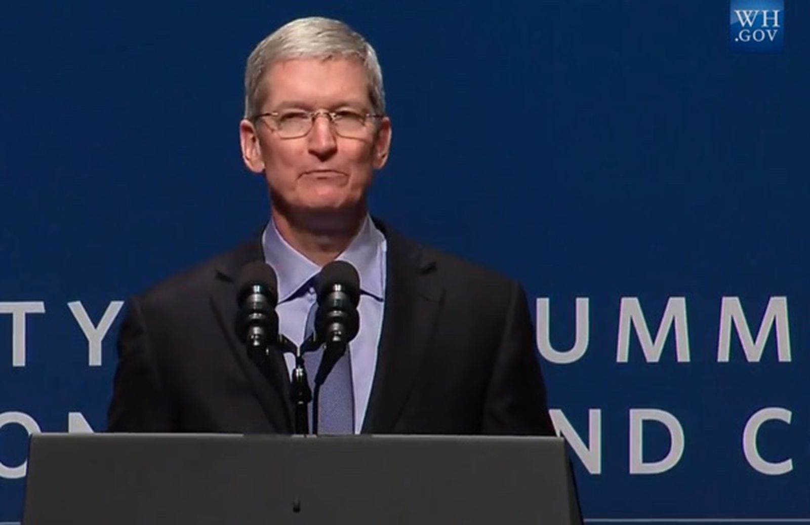 Apple CEO Tim Cook Speaks at White House Cybersecurity Summit - MacRumors