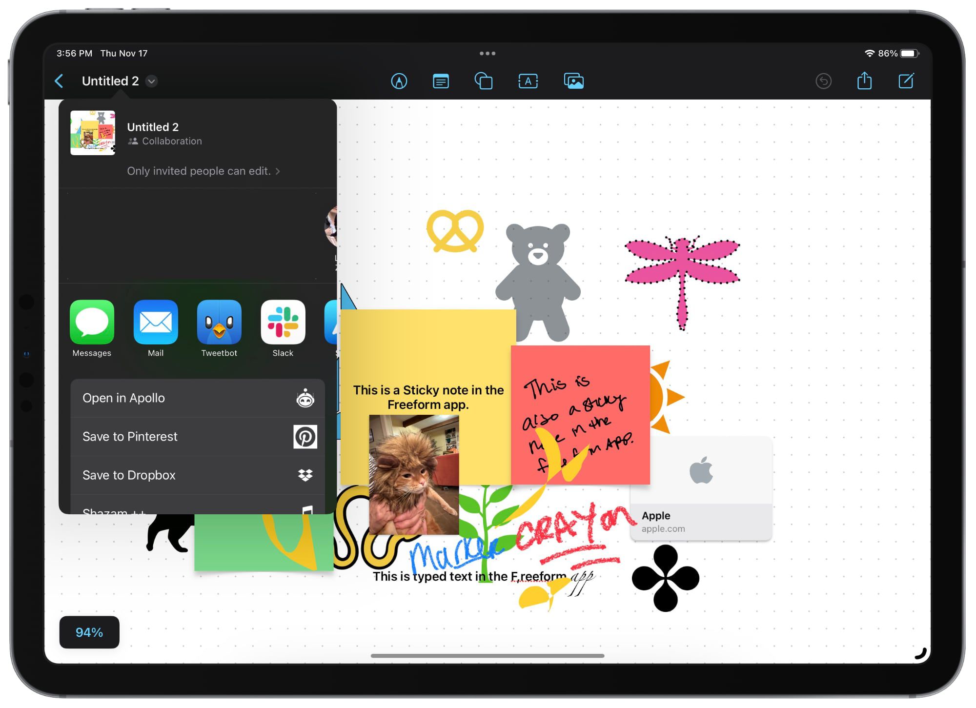 10 Things You Can Do With the Freeform App in iOS 16.2 and iPadOS 16.2 ...