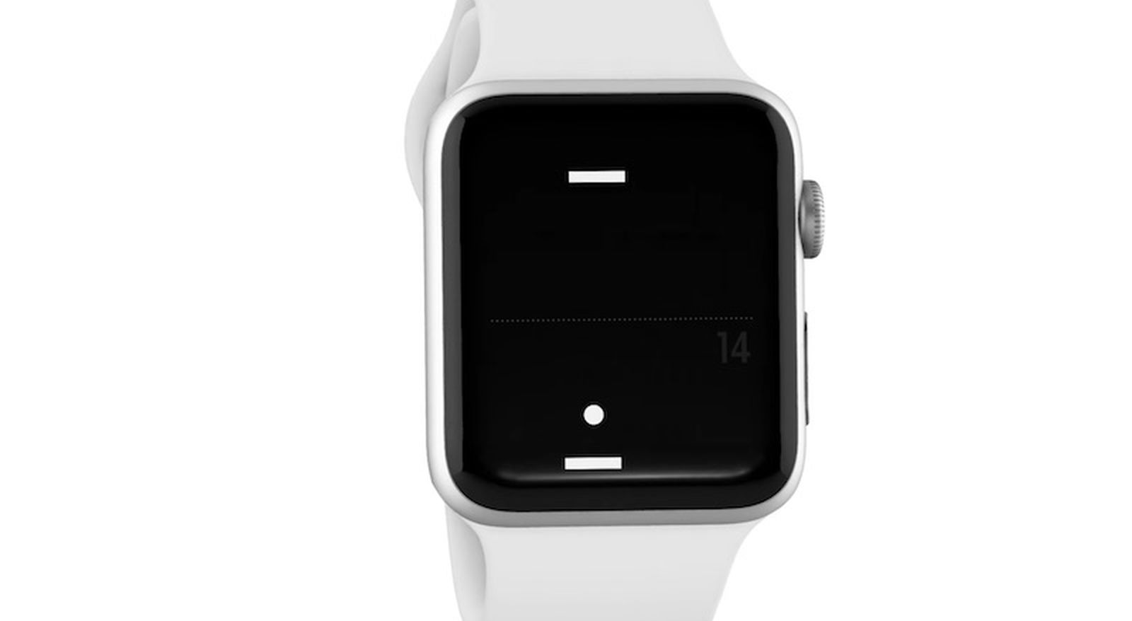 'A Tiny Game of Pong' Brings Classic Game to the Apple Watch - MacRumors