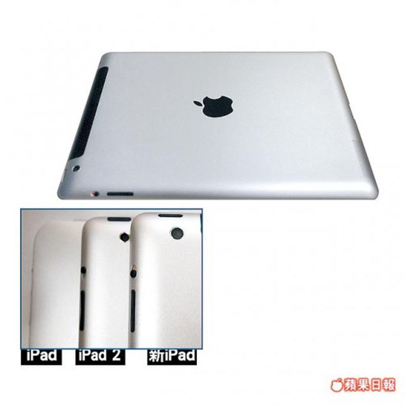 iPad 3 with More Tapered Edge and an 8 Megapixel Back Camera? - MacRumors