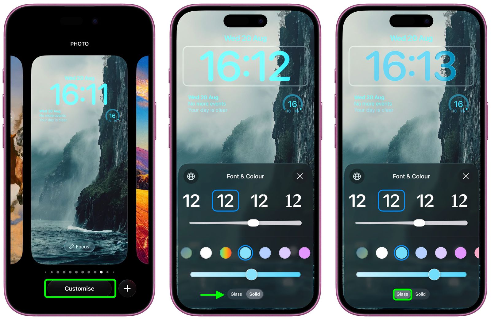 iOS 26: All the New iPhone Lock Screen Customizations - MacRumors