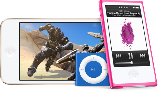 Apple Launches A8-Based iPod Touch With 8MP Camera, Adds New Nano and ...