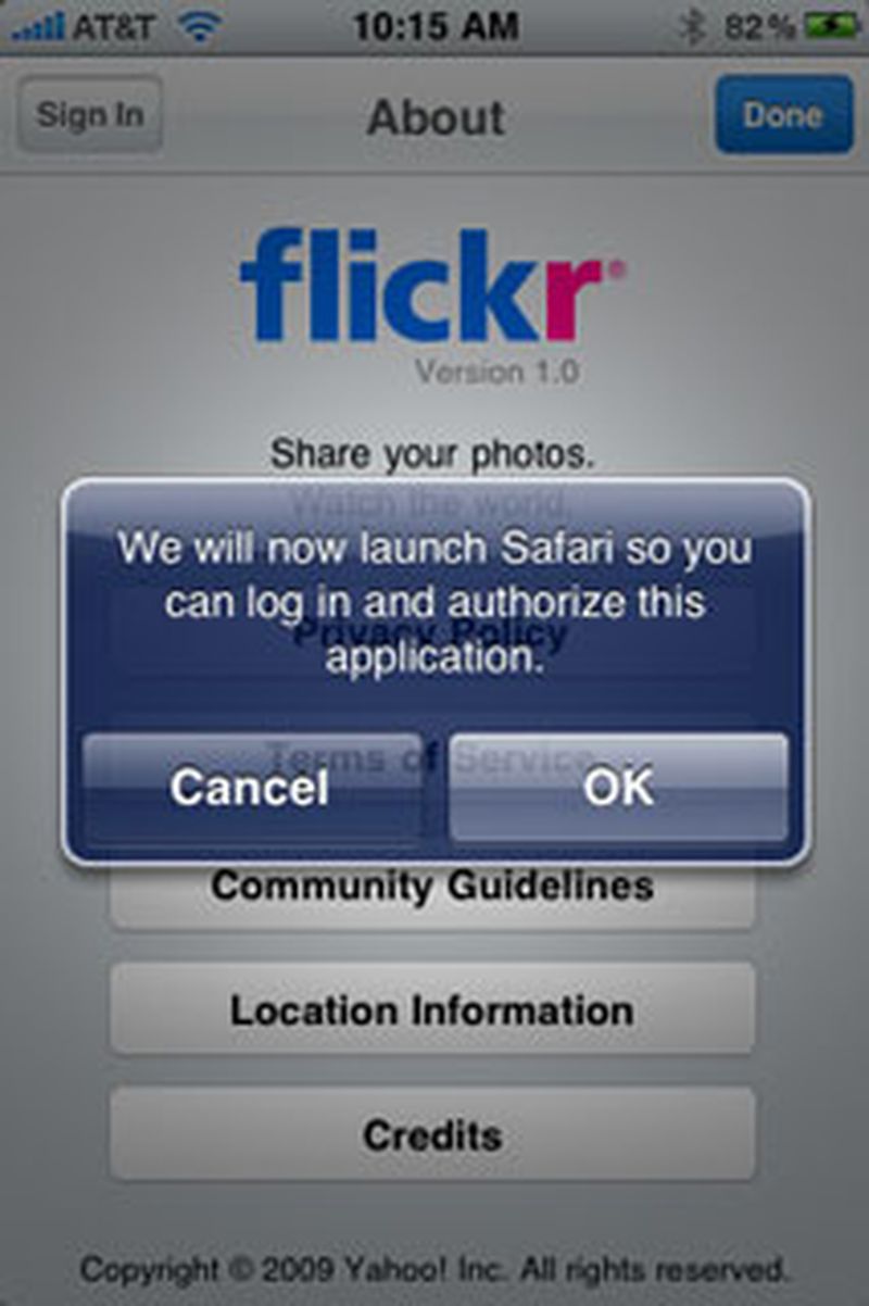 Flickr App Pops into App Store - MacRumors