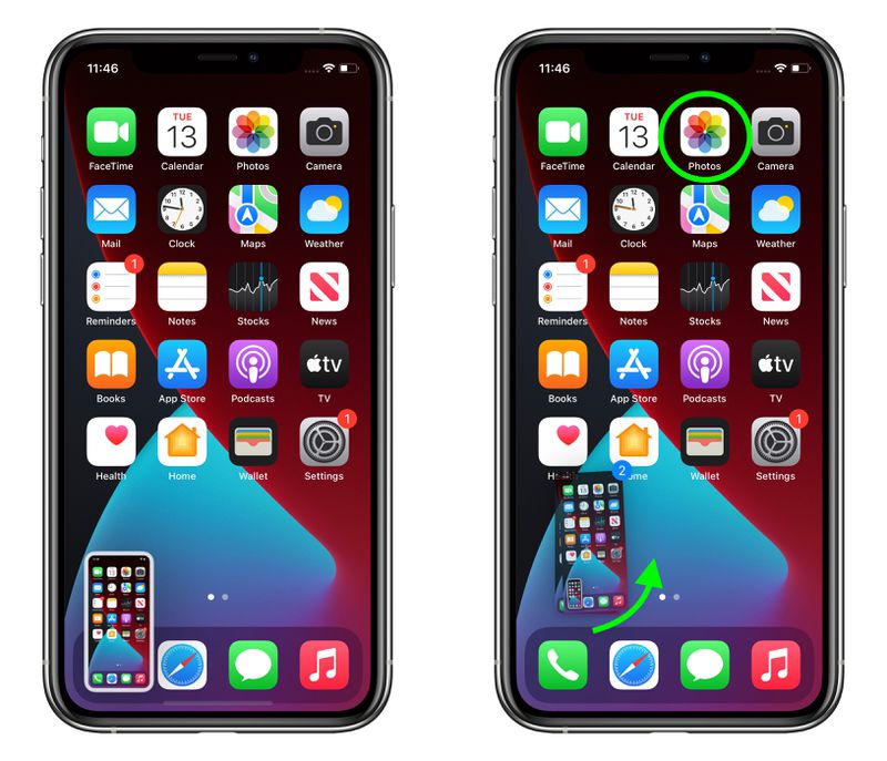 iOS 15: How to Drag and Drop Screenshots - MacRumors