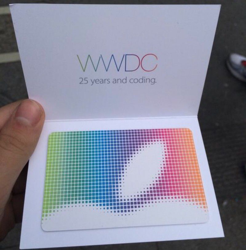 Apple Giving $25 App Store Gift Certificates to WWDC Attendees - MacRumors