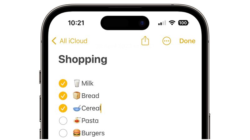 How to Create a Checklist in Apple's Notes App on iPhone and iPad ...